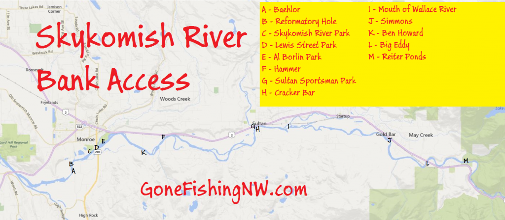 Skykomish River Bank Access for Steelhead and Salmon – Gone Fishing ...