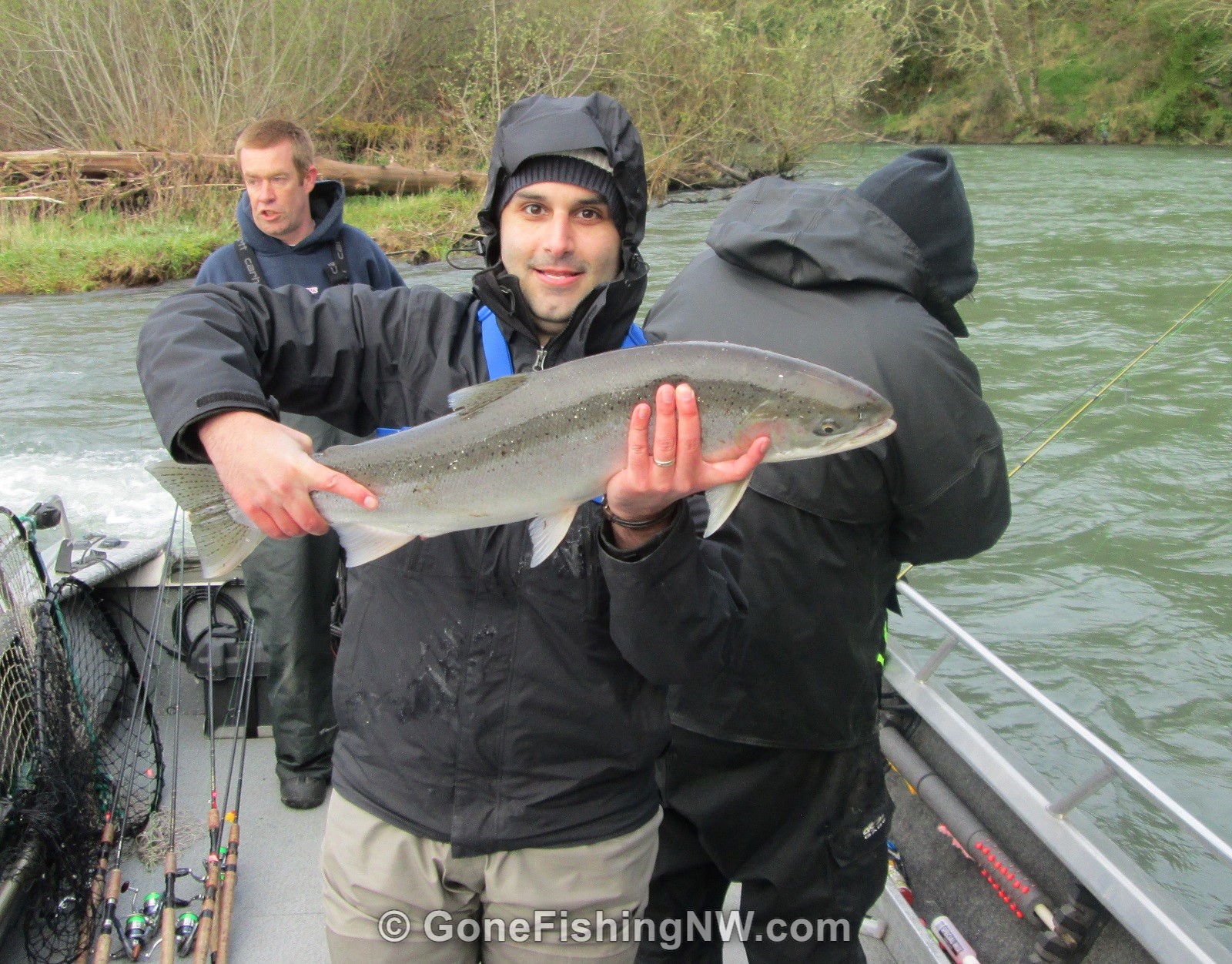 Roberto lands a lovely Cowlitz Steelhead – Gone Fishing Northwest