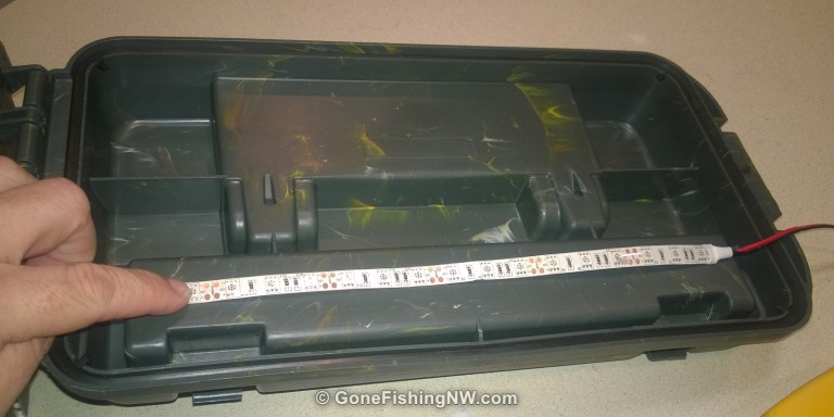 How To Build A DIY Fishing Lure Glow Charge Box – Gone Fishing Northwest